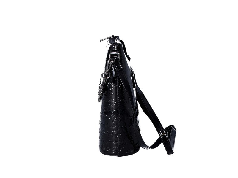 Lesklá crossbody kabelka s embosem Famito 4263 C | ObuvZóna.cz